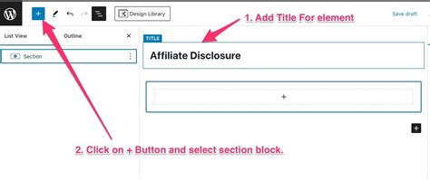Kadence Add Affiliate Disclosure To All Blog Posts Before First