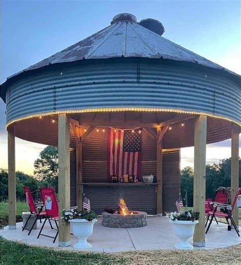 This Farm S Grain Bin Becomes A Diy Binzebo Artofit