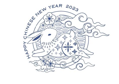 How To Draw A Chinese New Year Of The Rabbit Window Decoration