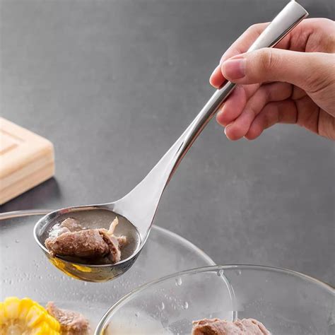 Zjunhm Cucharón Para Salsa Cucharón De Sopa Pequeño 83 Pulgadas Acero Inoxidable Sus304