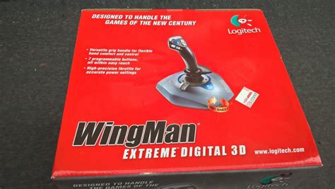 New Sealed Logitech Wingman Extreme Digital 3d Usb Joystick