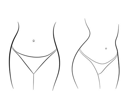 Bikini Line Shapes Female