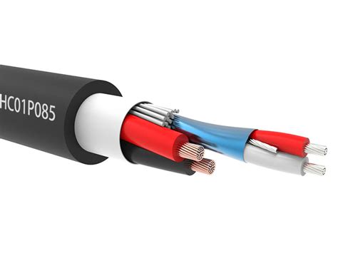 Hc01p085 Low Voltage And Dmx Signal Hybrid Cable Propaudio