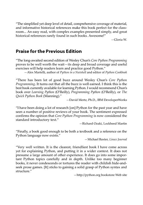 Solution Core Python Applications Programming Rd Edition Studypool