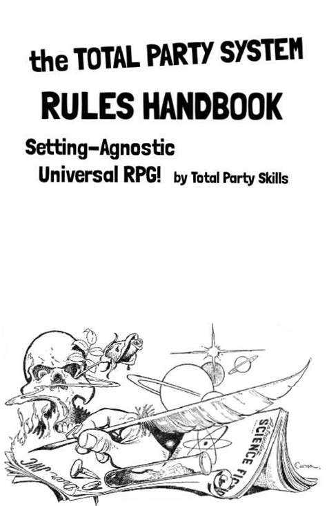 the total party system rules handbook total party skills total