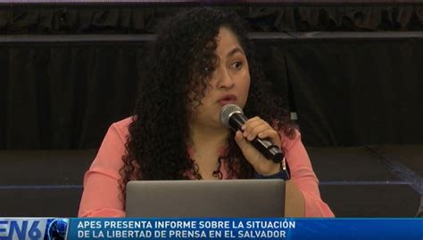 Apes Presenta Informe De La Libertad De Prensa En El Salvador