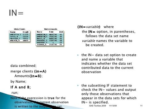 data match merging in sas