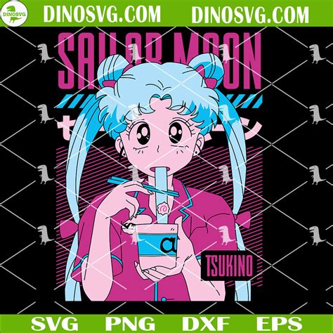 Sailor Moon SVG Usagi Tsukino Anime SVG Files For Cricut DinoSvg