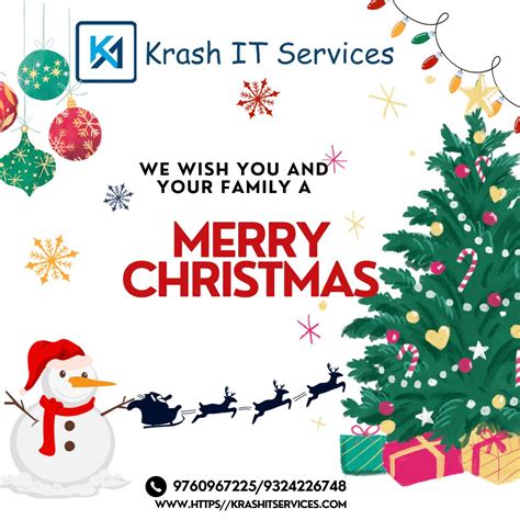 Krash It Services On Linkedin Merry Christmas Christmastree