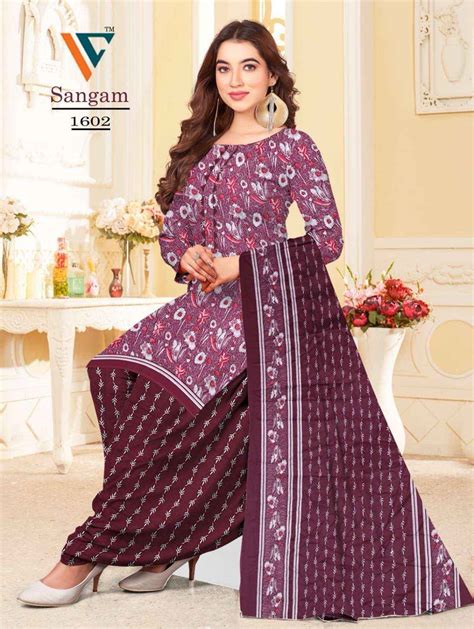 Vandana Creation Sangam‎‎ Vol 16 Cotton Dress Material Wholesale Online