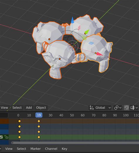 Animation How To Move Multiple Objects In A Concentric Motion
