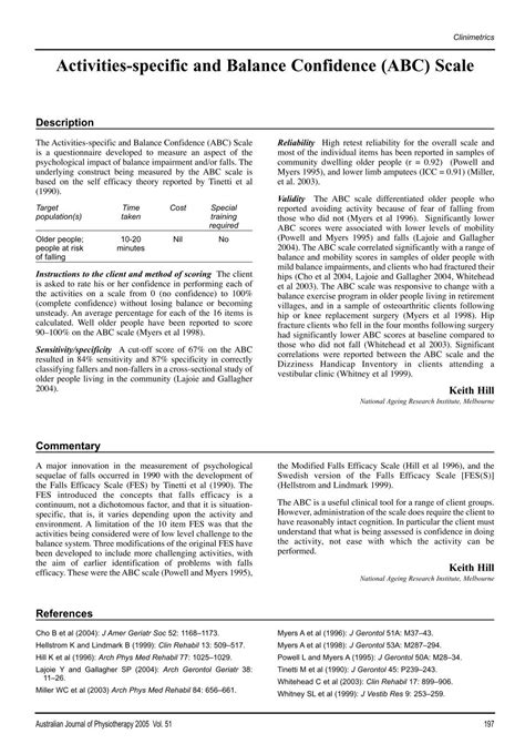 Activities Specific Balance Scale Pdf At Lucy Sutcliffe Blog