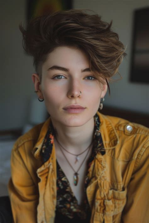 Trendsetting Androgynous Haircuts For A Bold New Look