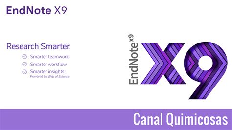 endnote x9 manejador de citas bibliográficas windows mac os
