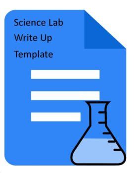 Science Lab Write Up Template By Maven S Book Work TPT