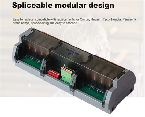 화칭준 8채널 Rs485 릴레이 모듈 Modbus Rtu Do 스마트 홈 자동화용 원격 제어 릴레이 중국 화칭준 8채널 Rs485 릴레이 모듈 Modbus Rtu Do