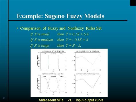Fuzzy Control Systems Outline Fuzzy Control System Fuzzy