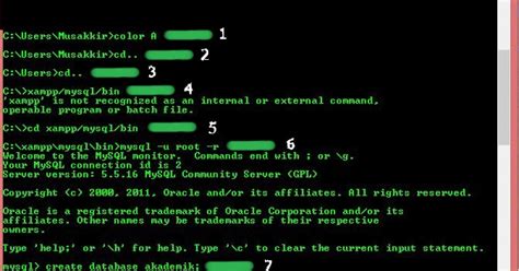 Yokofebrianto Cara Membuat Database Di Cmd