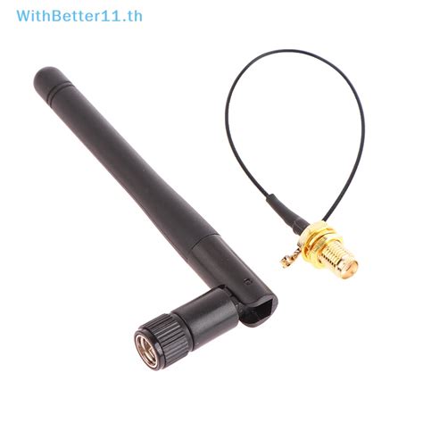 better esp8266 esp32 สายพิกเทลตัวผู้ 3dbi wifi 2 4g เราเตอร์เสาอากาศไร้