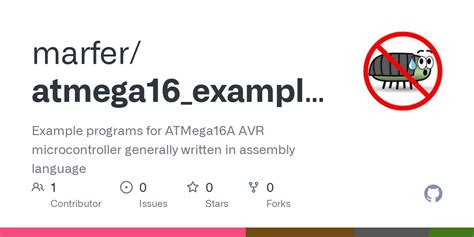 Github Marferatmega16examples Example Programs For Atmega16a Avr Microcontroller Generally