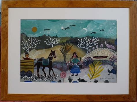 Proantic Cecilia Van Treeck 1926 1993 Art Naïf