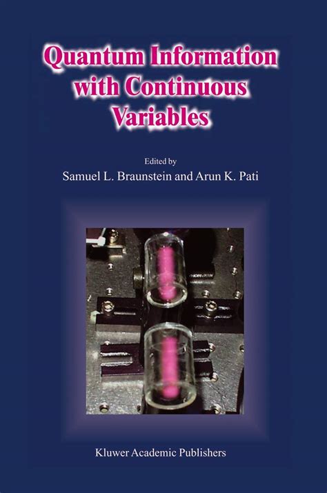 Buy Quantum Information With Continuous Variables Book Online At Low