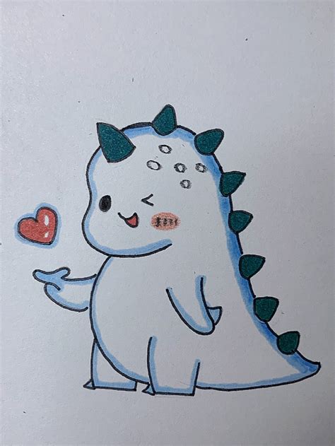 小恐龙简笔画画法 小恐龙简笔画 伤感说说吧