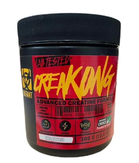 Mutant Creatina Monohidrat Creakong 300 G