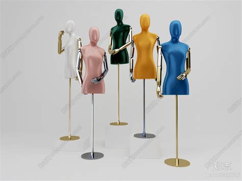 现代模特3d模型下载【id 1100495796】 知末3d模型网