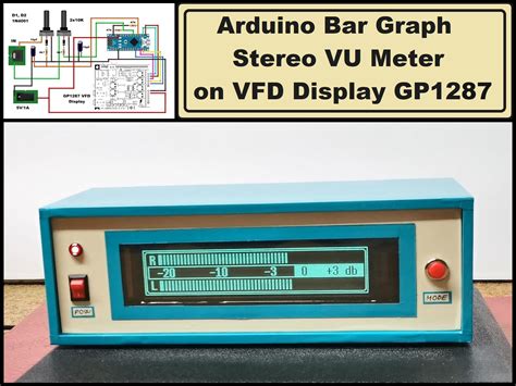 Arduino Bar Graph VU Meter On GP VFD Display DFRobot Maker Community