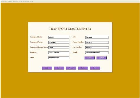 GUI Application With Database VB NET Program ENGINEERING PROJECTS