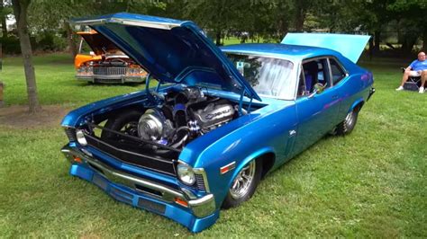 Custom 1969 Chevrolet Nova Ss Pro Street 532 Big Block 1300 Hpprocharger