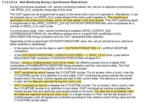 AM GPMC Control Using Wait Signal Processors Forum Processors TI E E Support Forums