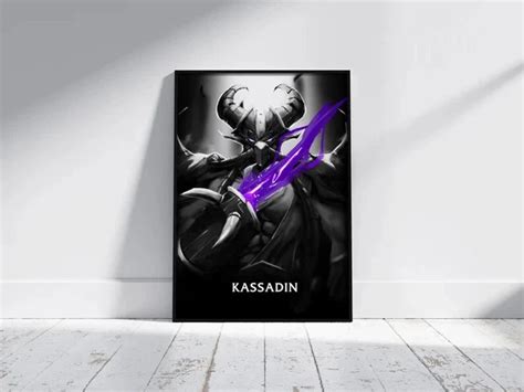 Kassadin League Of Legends League Of Legends Poster The Void Walker Lol