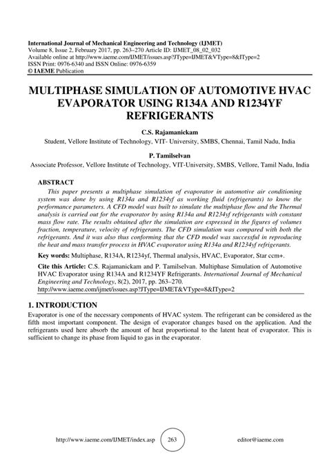 automotive hvac simulation