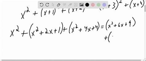 What Is The Sum Of The 3rd And 5th Square Numbers 53065
