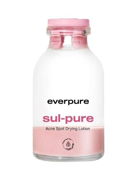 Everpure Sul Pure Acne Spot Drying Lotion Beauty Review