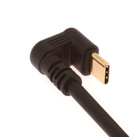 Short Usb C Cable Usb Type C Cable A Fast Charging U Shaped Extension Cord Degree Angled