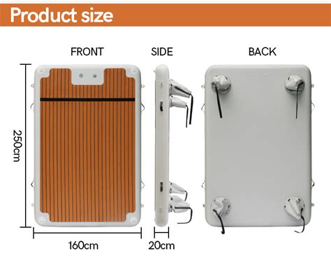 Inflatable Dock Floating Platform Tayjor Outdoor