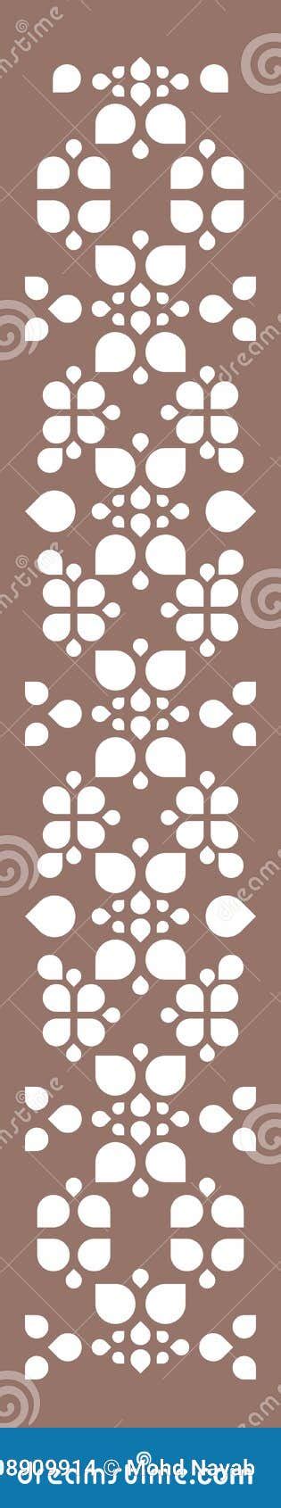 Laser Cut Decorative Picture Frame Template Coreldraw X16 Cdr Vectors Art Stock Vector