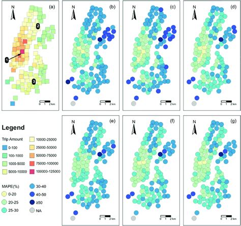 A Travel Demand And Mape Of Different Models On New York Dataset Download Scientific