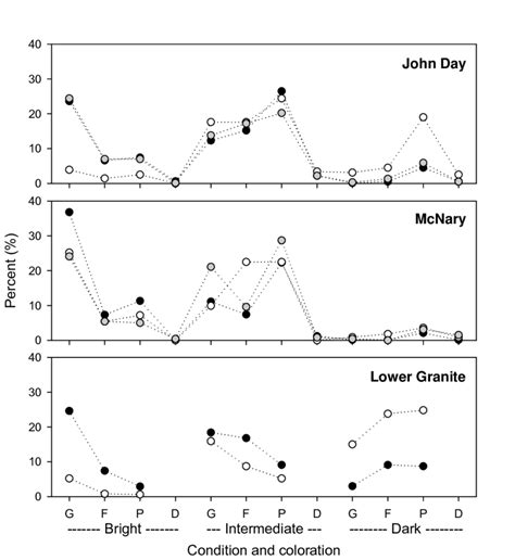 Figure A Condition And Coloration Of Female Male And Download Scientific Diagram