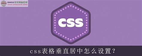 css表格怎么垂直居中对齐 css表格垂直居中怎么设置？ csdn博客
