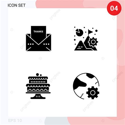 User Interface Pack Of 4 Basic Solid Glyphs Of Envelope Graph Thanksgiving Business Png And