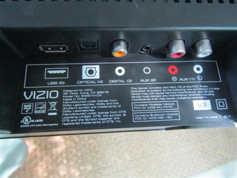 Vizio Soundbar And Subwoofer With Remote Control EstateSales Org