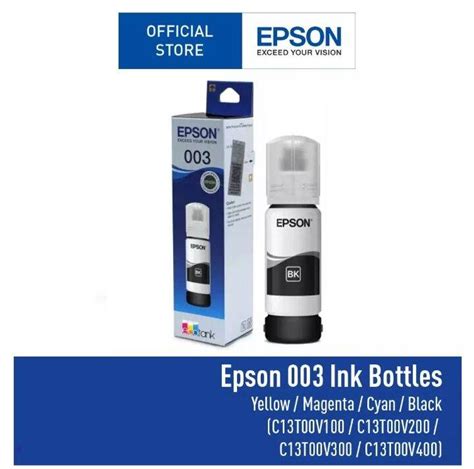 Epson Tinta Colors Full 003 Lazada Indonesia