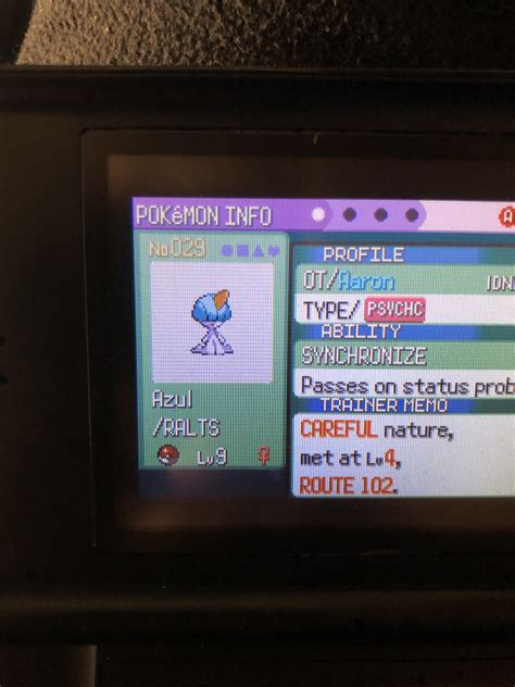 Shiny Ralts On 3rd Encounter Wasnt Even Trying To Get It Lmao R Pokemonemerald