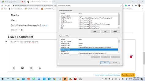 Unable To Insert Any Workflow In Ansys