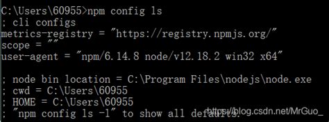 安装nodejs，修改npm全局安装路径 npm中文路径 csdn博客