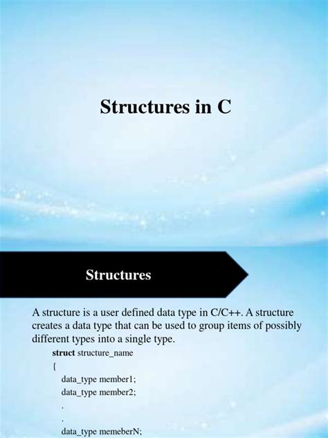Structures In C Pdf Pointer Computer Programming Array Data Type